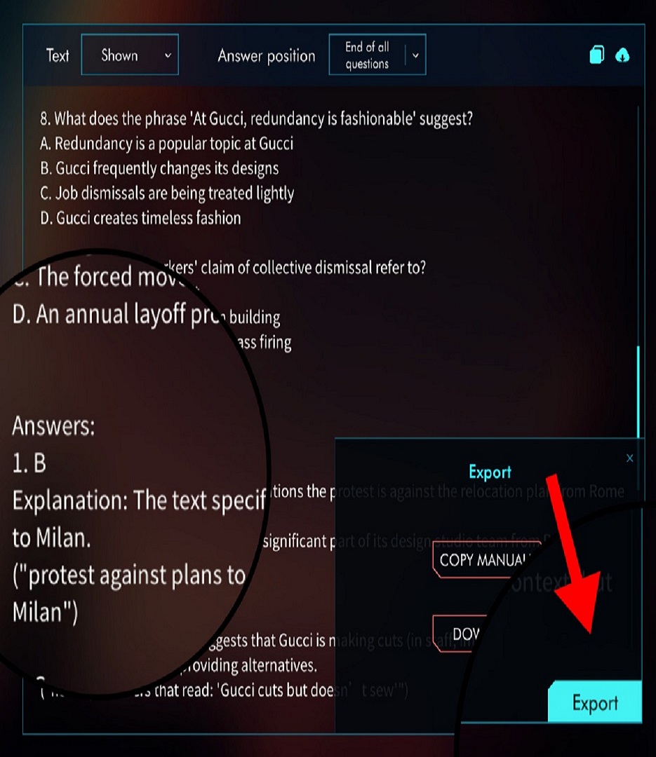 Enhance Reading Comprehension with Cathoven AI's Question Generator