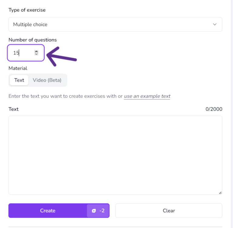 Reading Comprehension Questions Creator - Cathoven