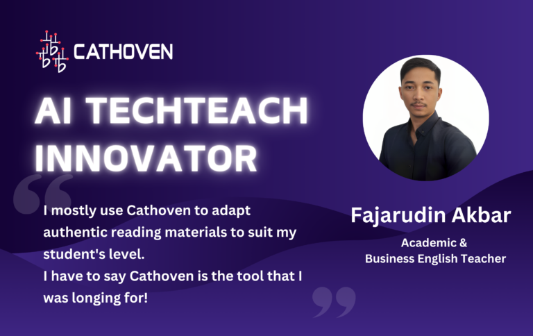 Using AI to Make Authentic Reading Accessible to Every Student - Cathoven